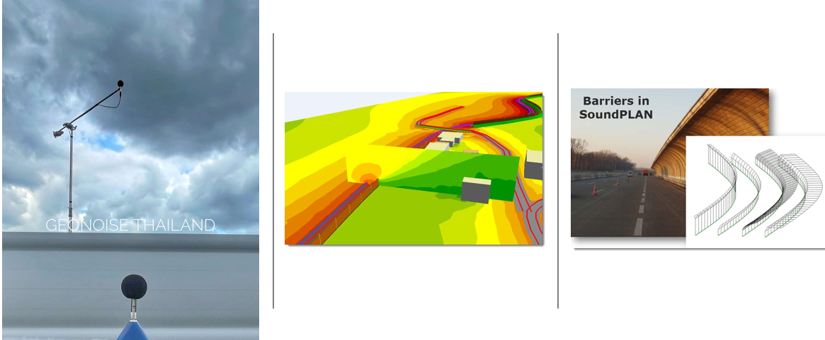 กำแพงกันเสียง (Noise barrier) (7) | Geonoise Thailand