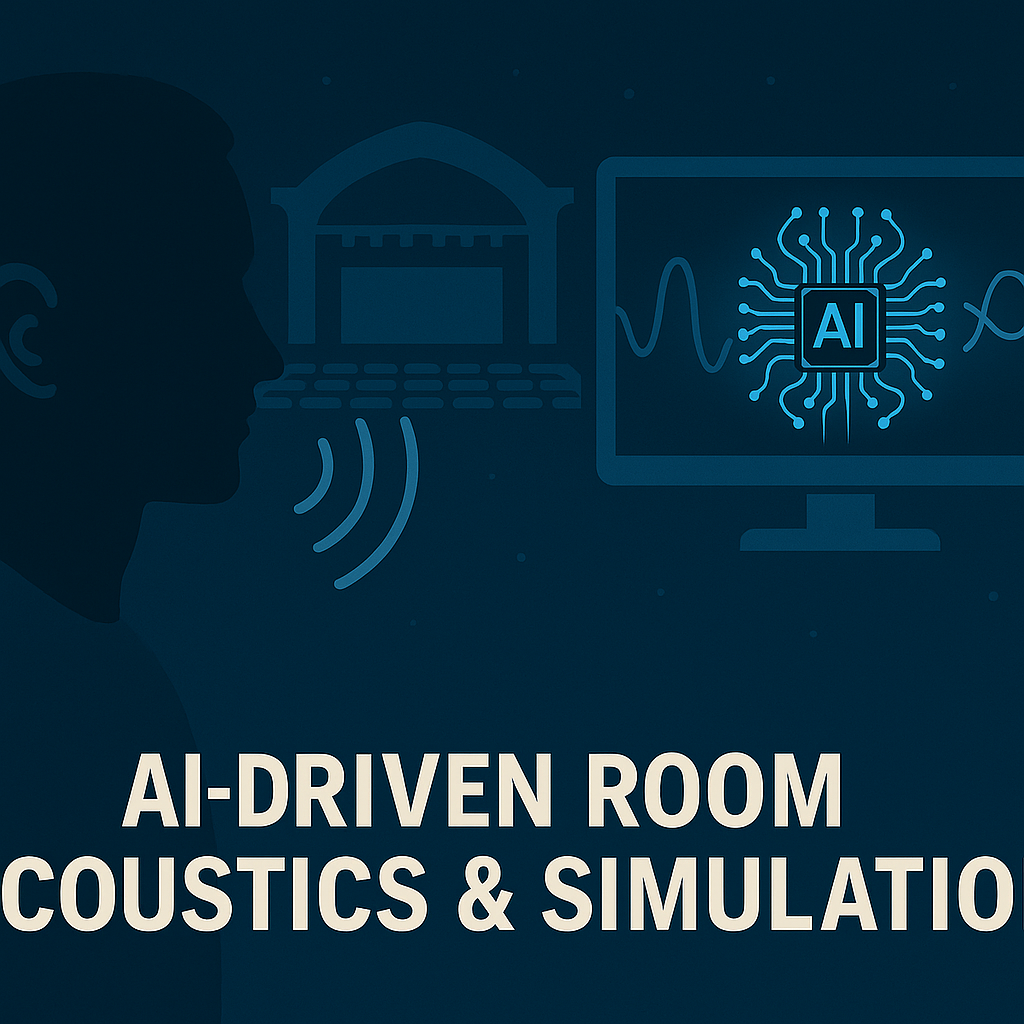 AI-driven room acoustics and simulation showing sound behavior in ...
